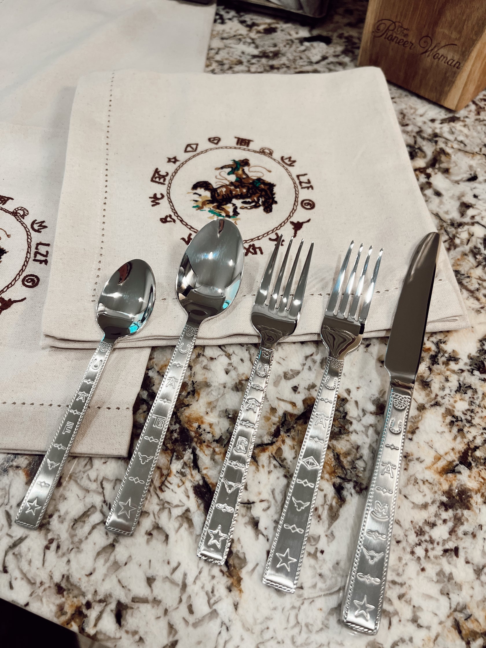 The 20 Piece Branded Flatware – Western Vogue Boutique